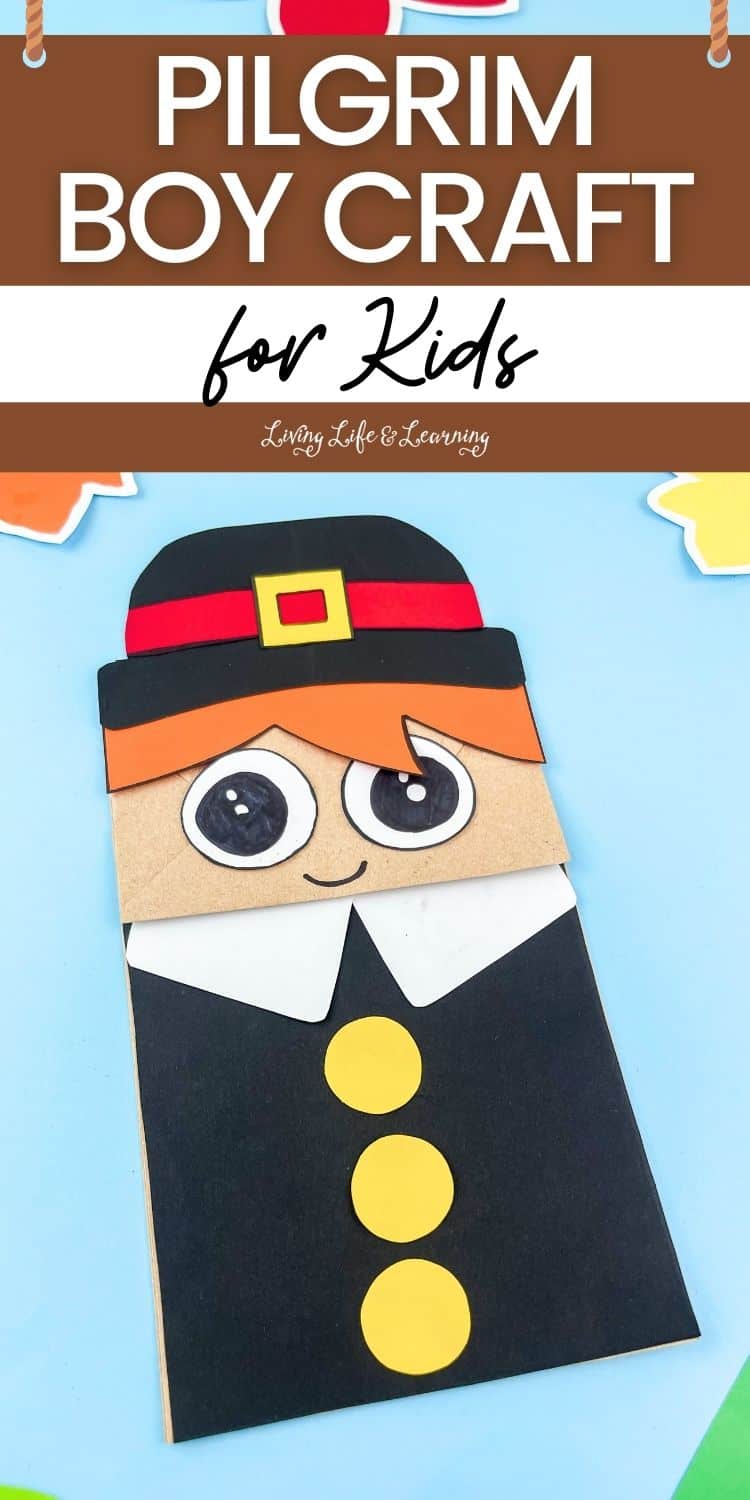 Pilgrim Boy Craft for Kids: Creative Thanksgiving Activity