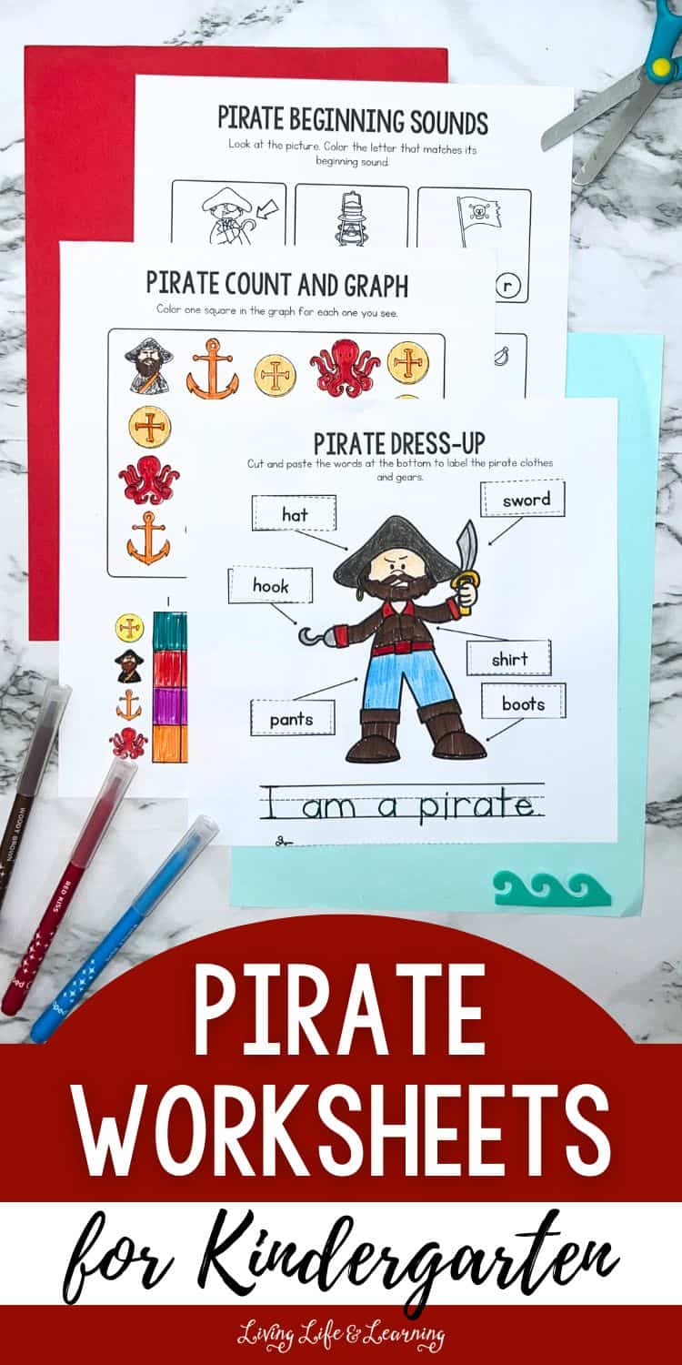 Pirate Worksheets for Kindergarten: Engage Young Learners