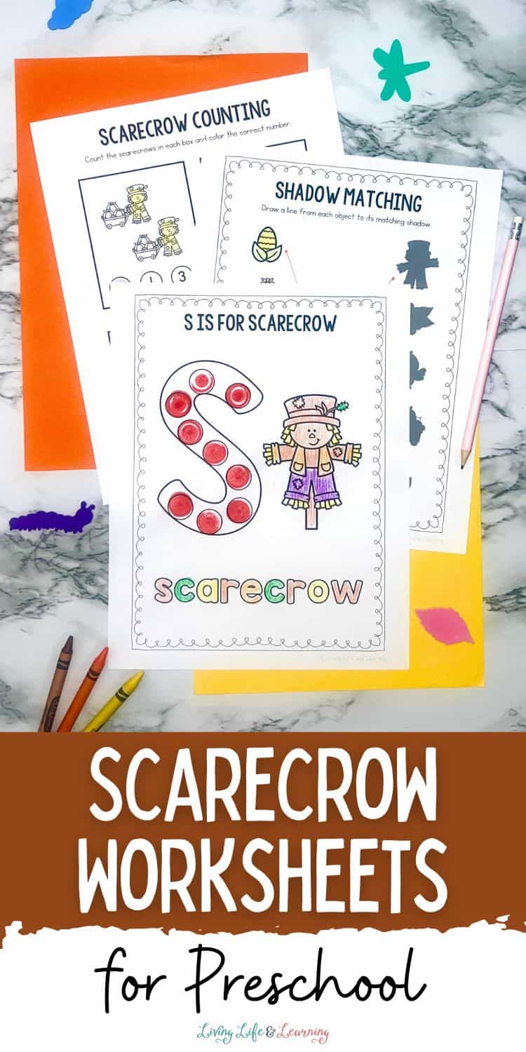 Scarecrow Worksheets for Preschool: Educational Fall Activities