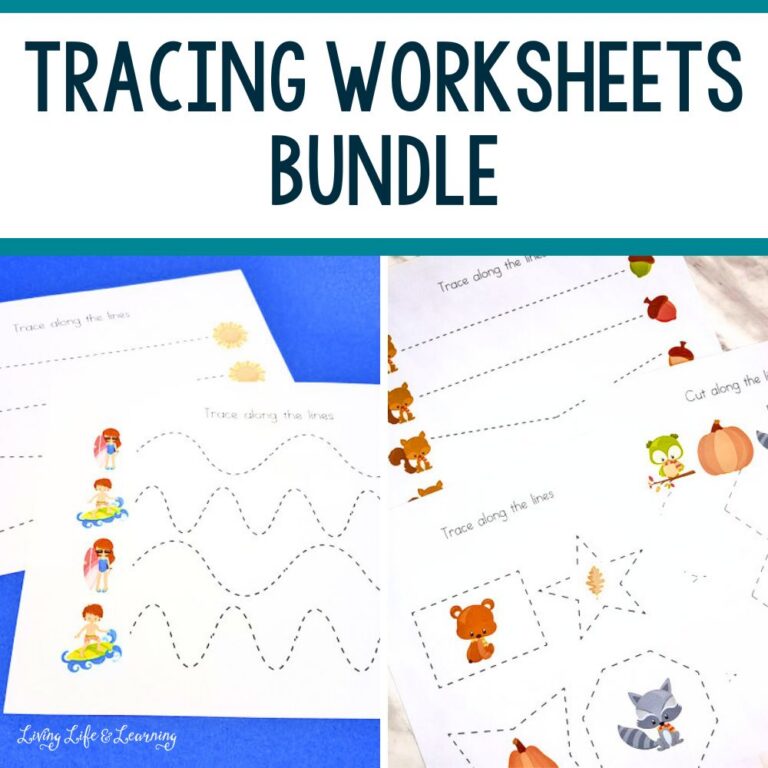 Dragon Tracing Worksheets
