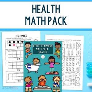 Health Worksheets for Kindergarten for Healthy Habits