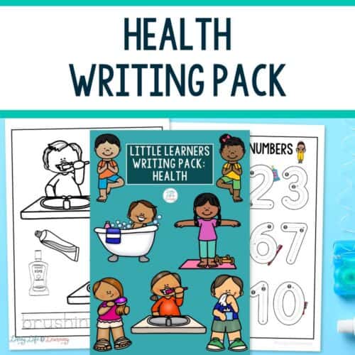 Health Worksheets for Kindergarten for Healthy Habits