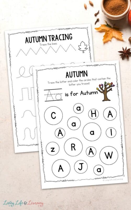 Autumn Worksheets for Preschool: Fun Hands-On Learning