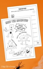 Monster Worksheets for Kids: Engaging Halloween Printable