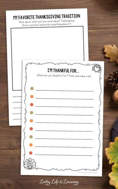 Thanksgiving Gratitude Worksheets to Enhance Thankfulness