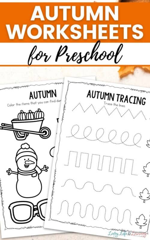 Autumn Worksheets for Preschool: Fun Hands-On Learning