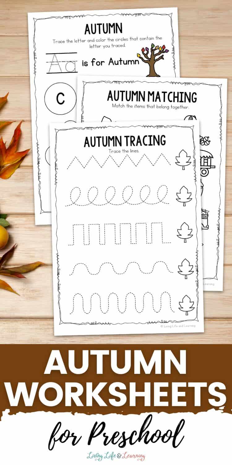 Autumn Worksheets for Preschool: Fun Hands-On Learning