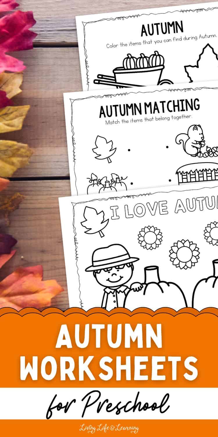 Autumn Worksheets for Preschool: Fun Hands-On Learning