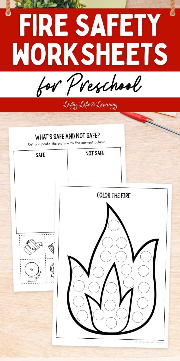 Fire Safety Worksheets for Preschool: Easy and Fun Pages