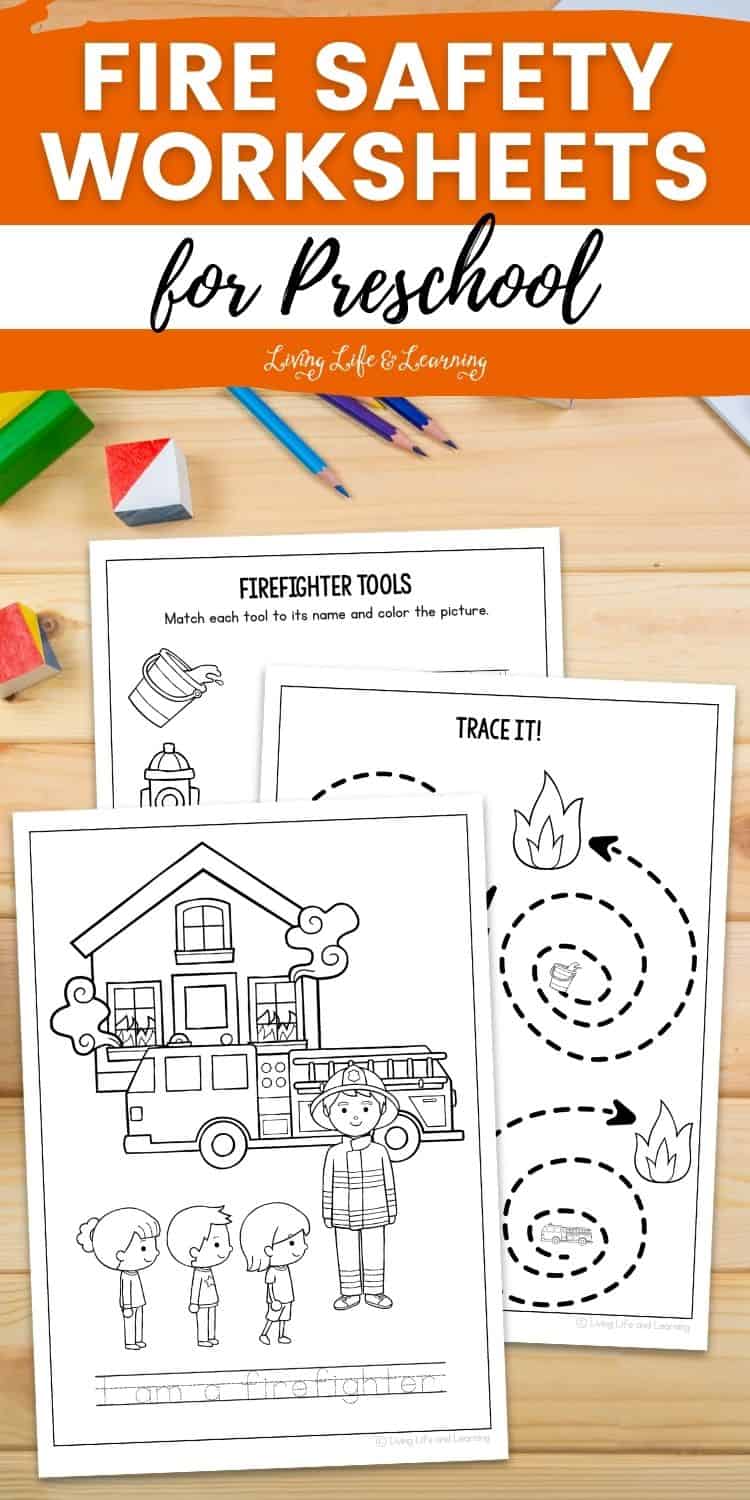 Fire Safety Worksheets for Preschool: Easy and Fun Pages
