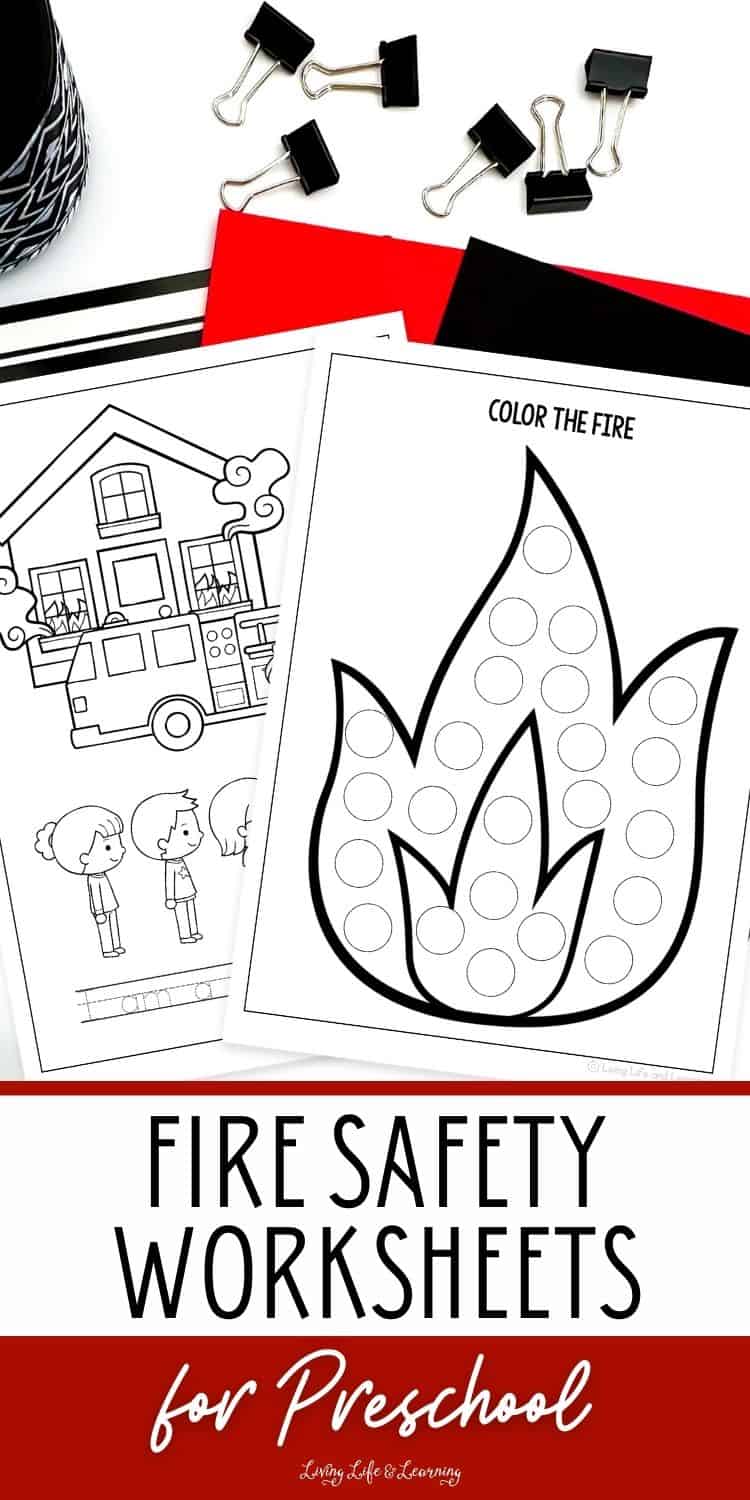 Fire Safety Worksheets for Preschool: Easy and Fun Pages