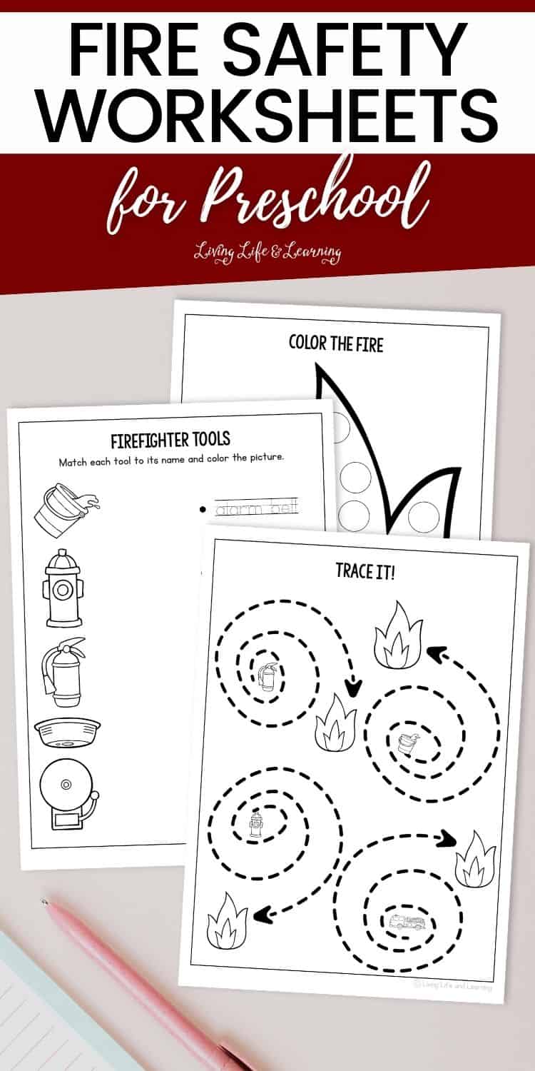 Fire Safety Worksheets for Preschool: Easy and Fun Pages