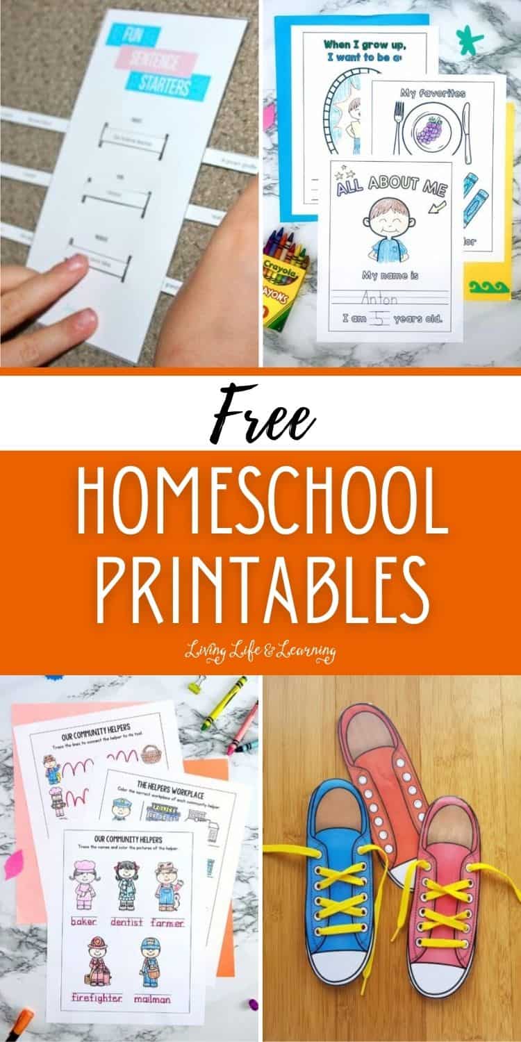 Free Homeschool Printables for Stress-Free Learning