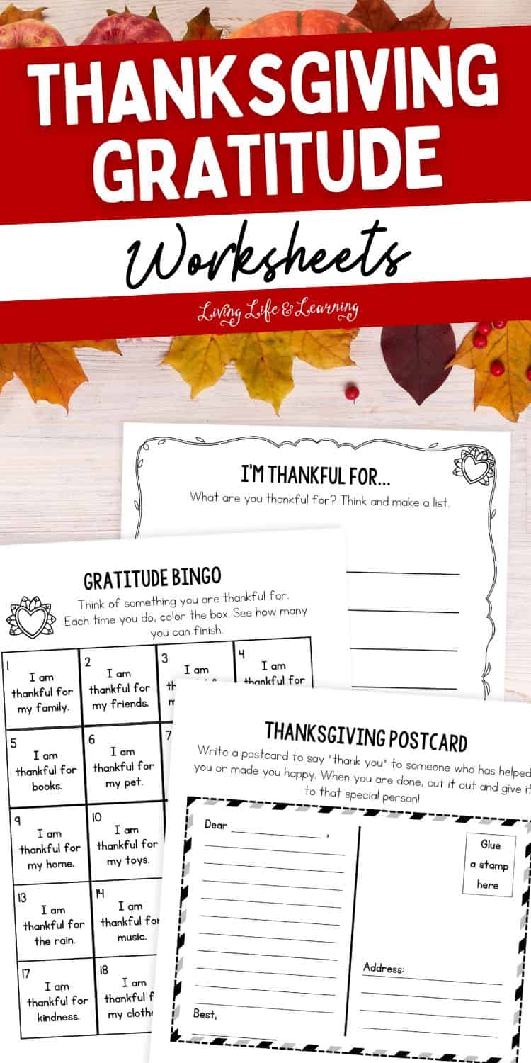 Thanksgiving Gratitude Worksheets to Enhance Thankfulness
