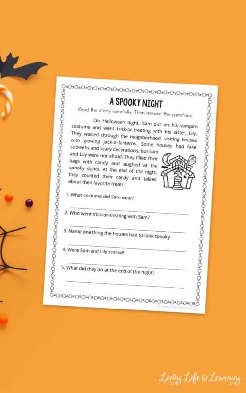 Halloween Worksheets for 2nd Grade to Engage Kids