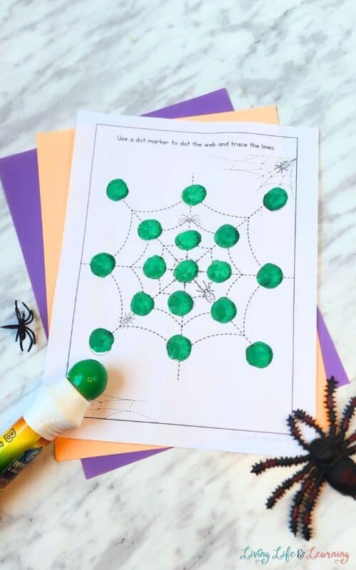 Spider Do a Dot Printables: Learning Through Play