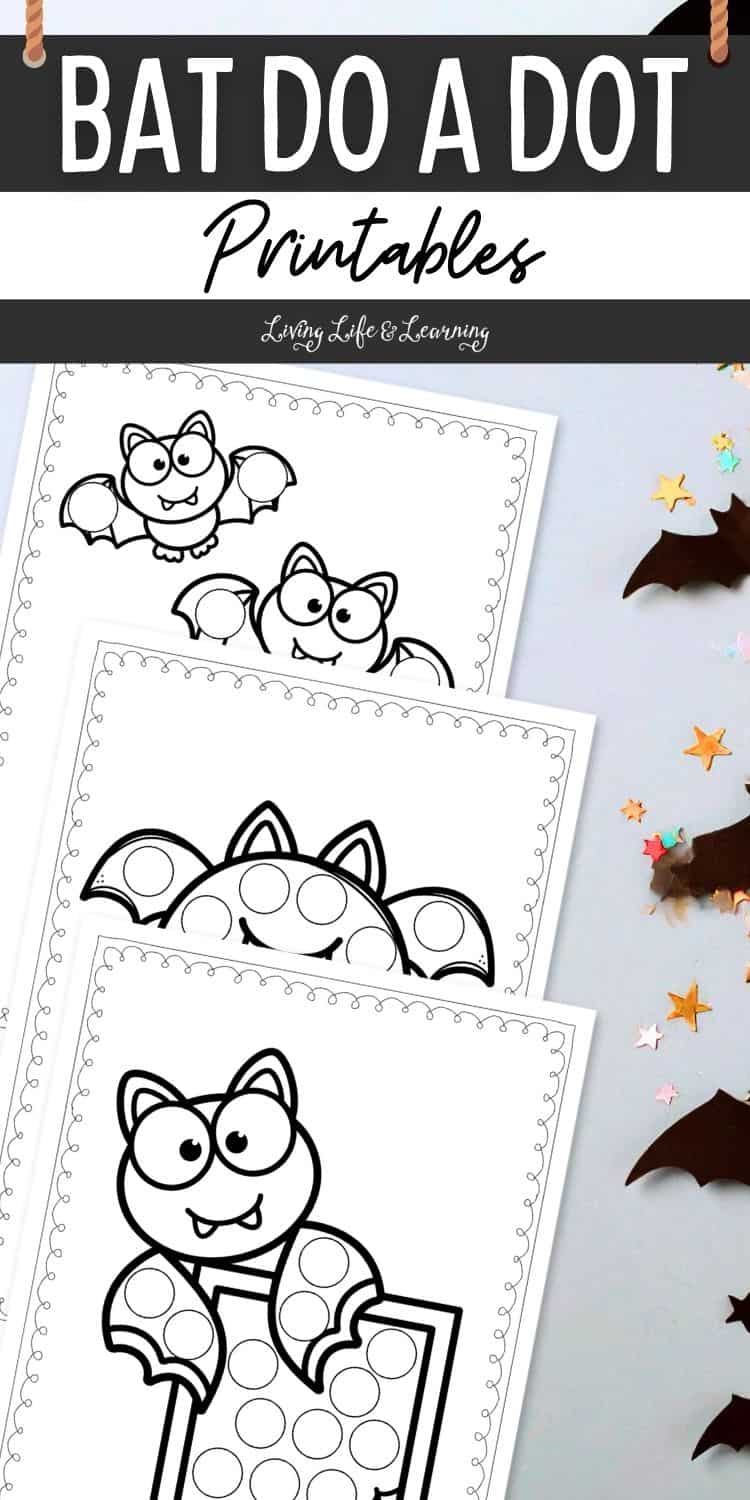 Bat Do a Dot Printables and Bat Activities for Kids