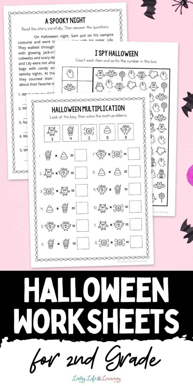 Halloween Worksheets for 2nd Grade to Engage Kids