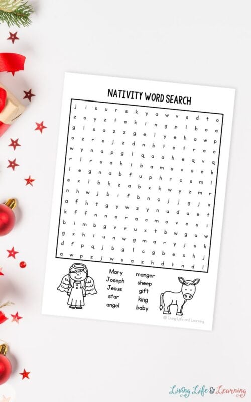 Nativity Word Search for Kids: Skills and Benefits