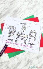 Nativity Worksheets for Preschool: Teaching Christmas