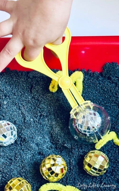 New Years Sensory Bin Ideas for Engaging Play