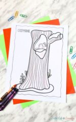 Winter Animal Coloring Pages with Educational Themes
