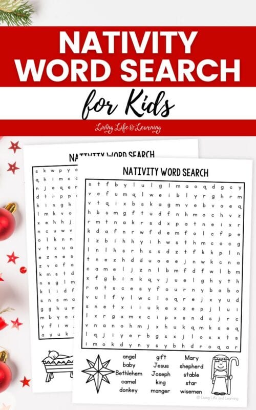 Nativity Word Search for Kids: Skills and Benefits