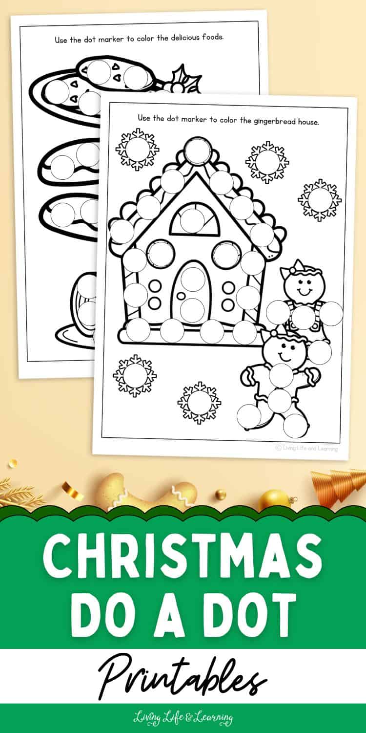 Christmas Do a Dot Printables to Build Fine Motor Skills