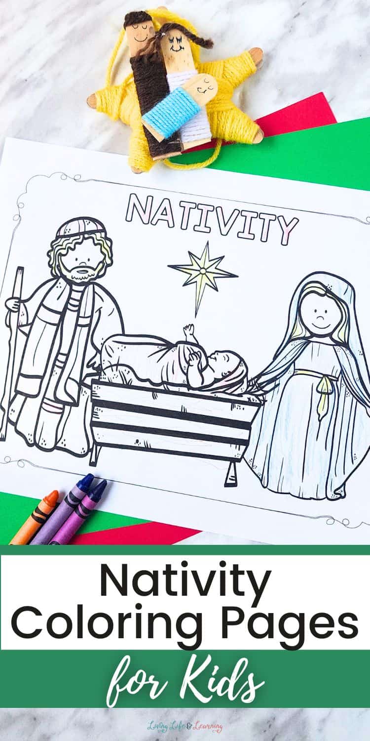 Nativity Coloring Pages for Kids: Creative Christmas Fun