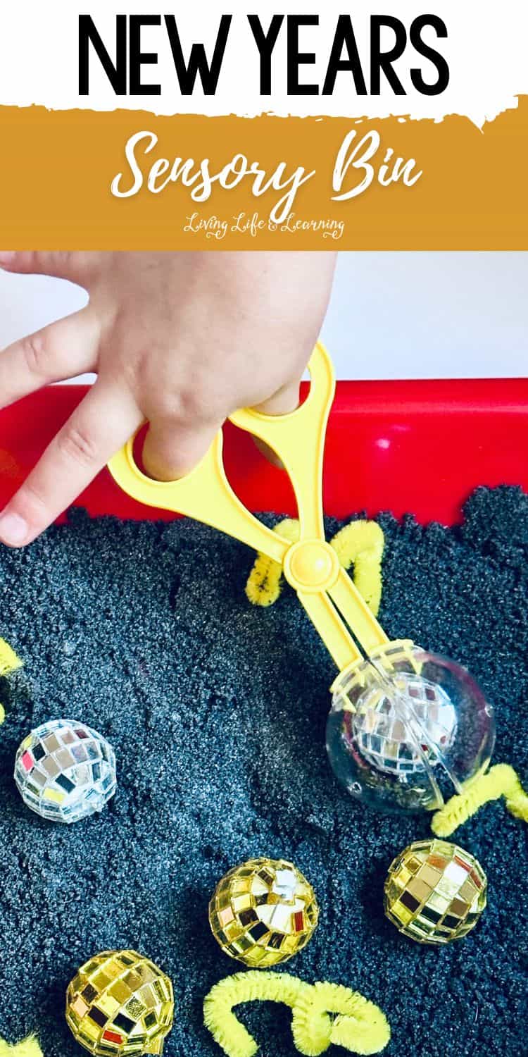 New Years Sensory Bin Ideas for Engaging Play