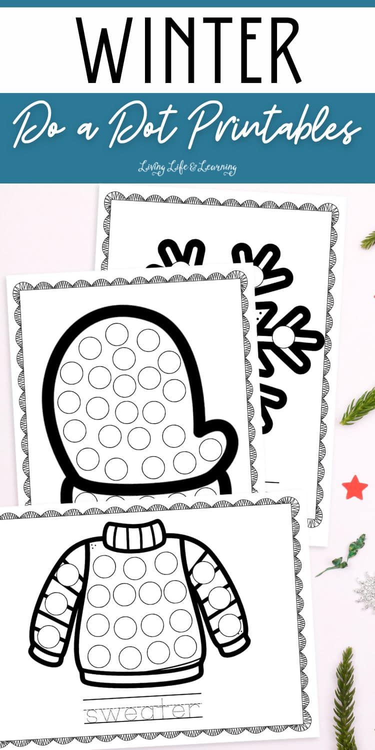 Winter Do a Dot Printables for Fun Fine Motor Skills