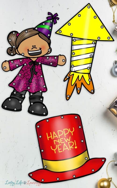 New Year Lacing Cards Printable: A Fun DIY Activity