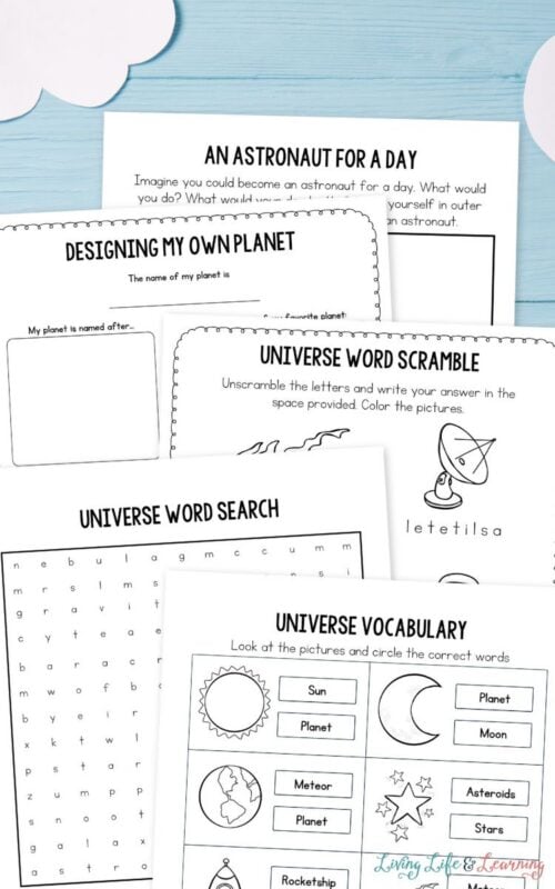 Universe Worksheets for Kids: Ignite Curiosity About Space