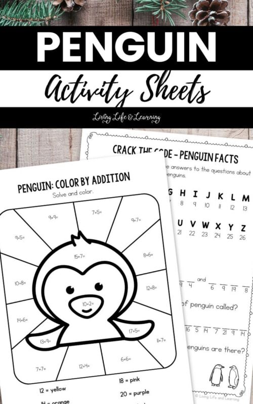Penguin Activity Sheets to Enhance Kids' Education