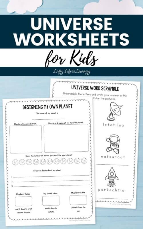Universe Worksheets for Kids: Ignite Curiosity About Space