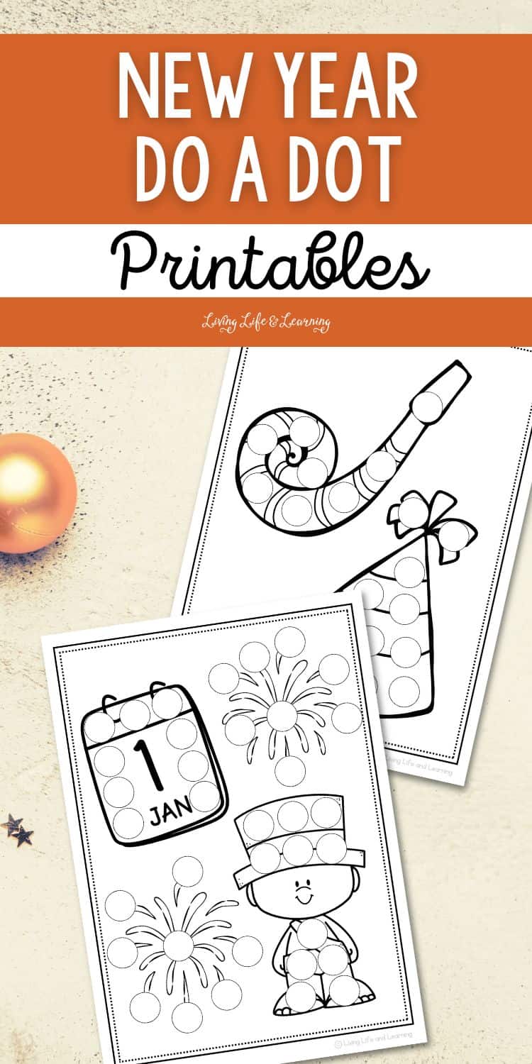 New Year Do a Dot Printables: Fun Learning Ideas