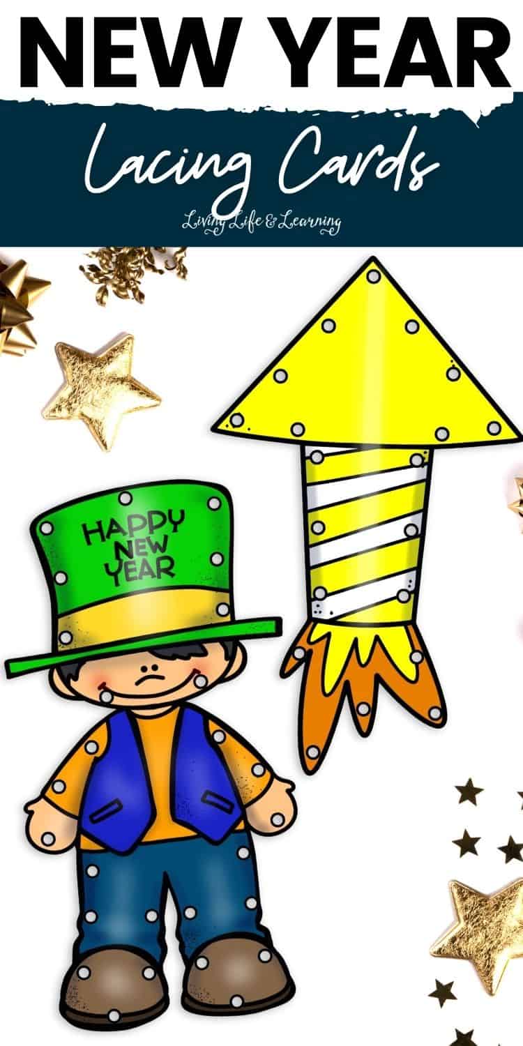 New Year Lacing Cards Printable: A Fun DIY Activity