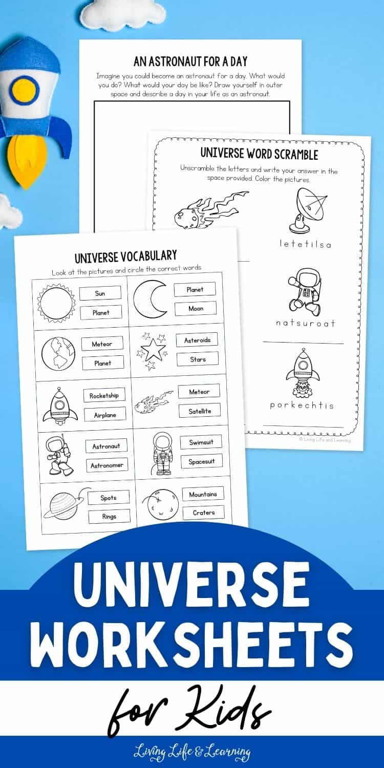 Universe Worksheets for Kids: Ignite Curiosity About Space