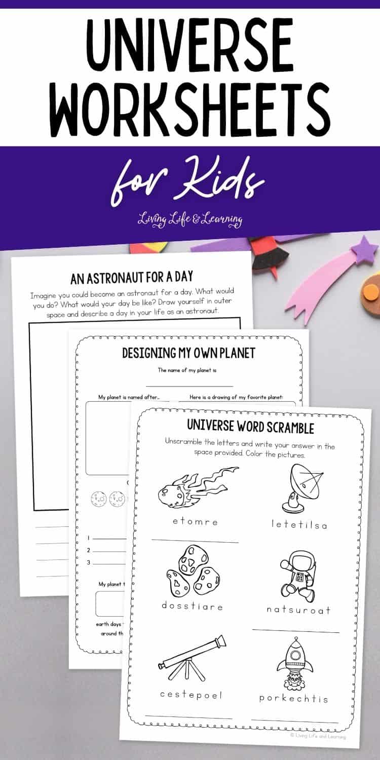 Universe Worksheets for Kids: Ignite Curiosity About Space