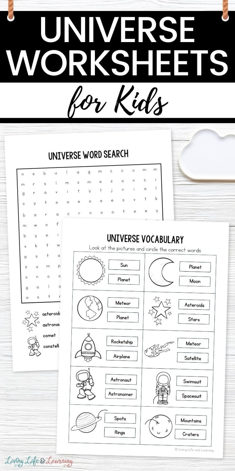 Universe Worksheets for Kids: Ignite Curiosity About Space