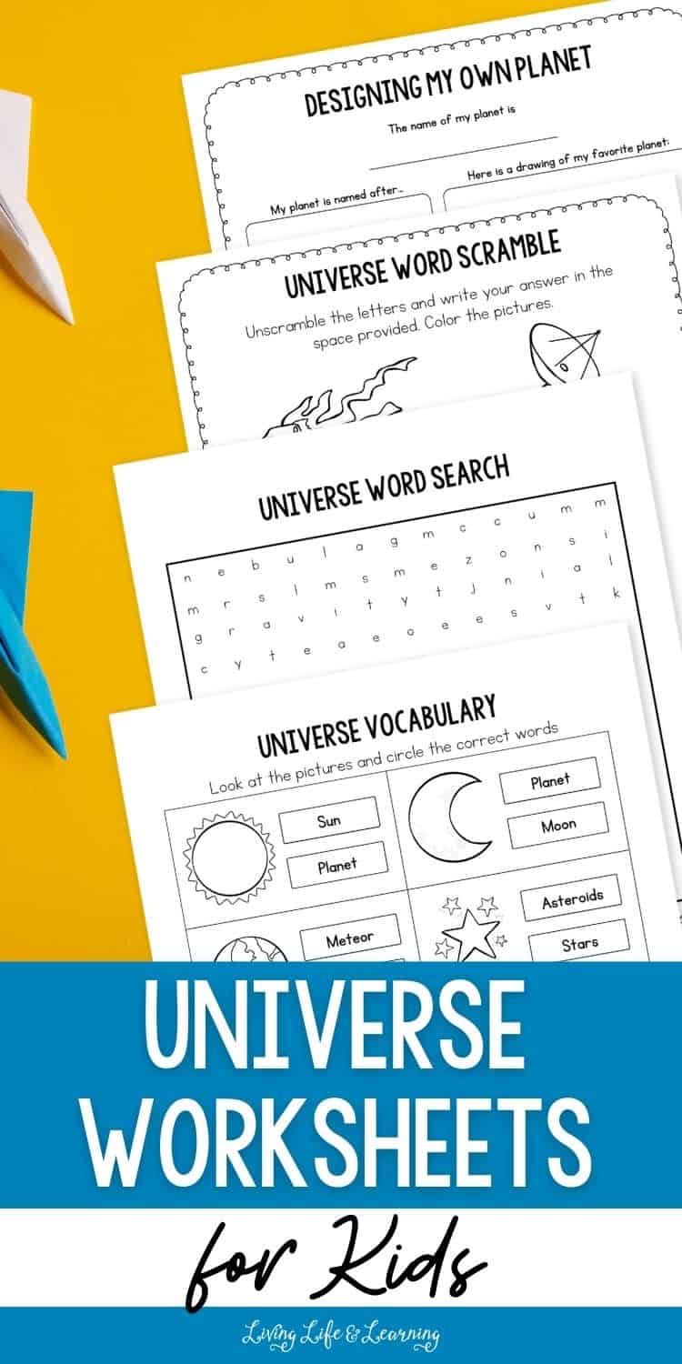 Universe Worksheets for Kids: Ignite Curiosity About Space