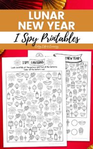 Lunar New Year I Spy Printables for Hands-On Learning
