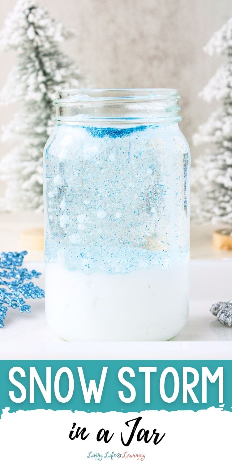 Snow Storm in a Jar: Create Weather Wonder at Home