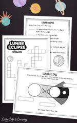 Fun Lunar Eclipse Worksheets for Elementary Students