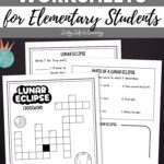 Fun Lunar Eclipse Worksheets for Elementary Students