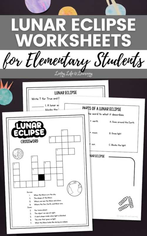 Fun Lunar Eclipse Worksheets for Elementary Students