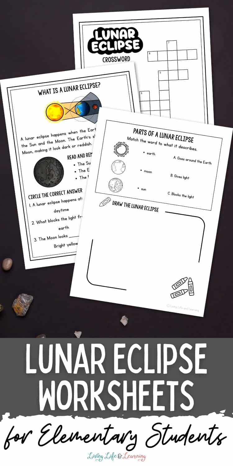 Fun Lunar Eclipse Worksheets for Elementary Students