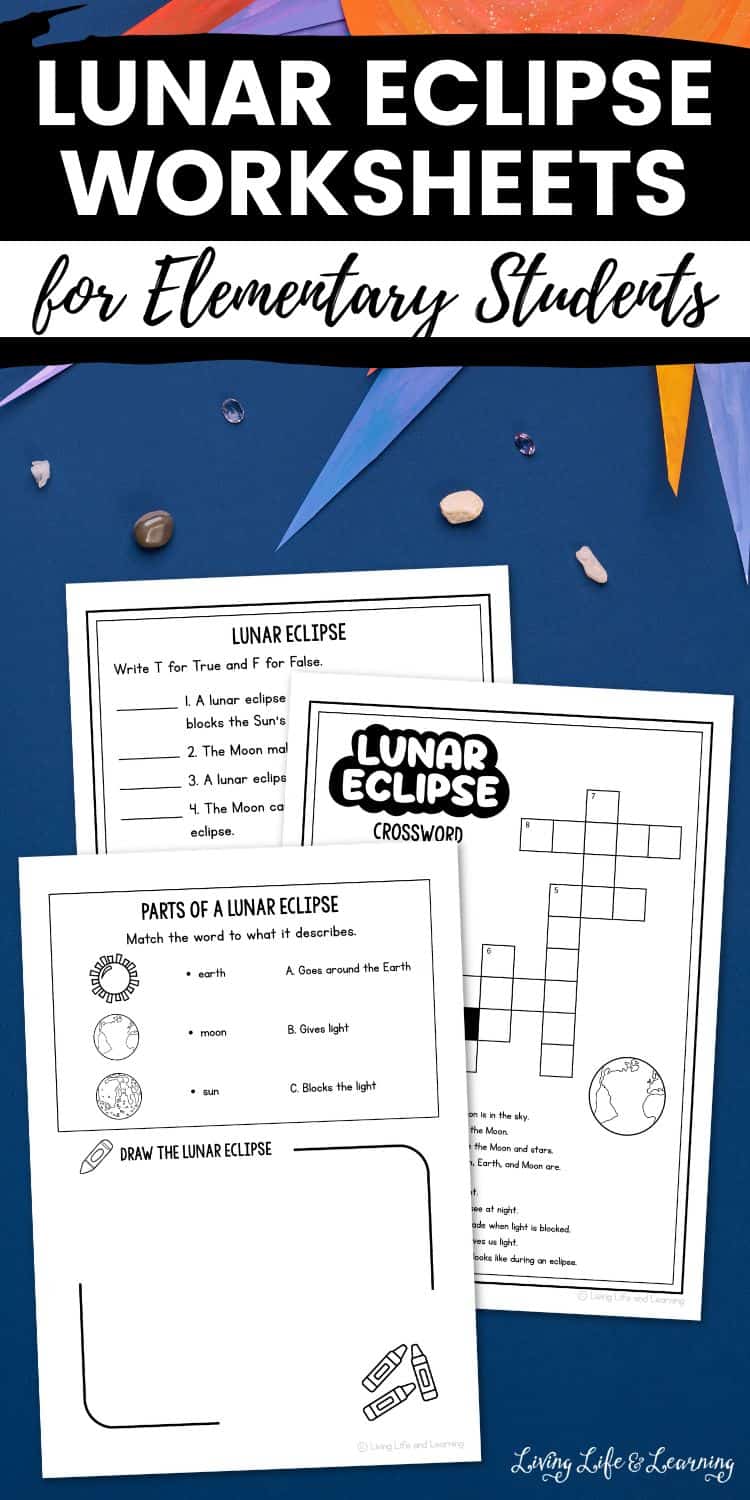 Fun Lunar Eclipse Worksheets for Elementary Students