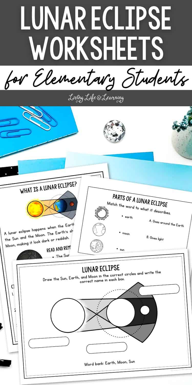 Fun Lunar Eclipse Worksheets for Elementary Students