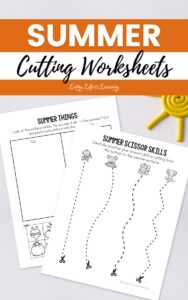 Fun Summer Cutting Practice for Kids